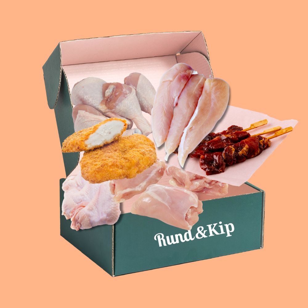 Kipbox 5KG - Nederlandse Topkwaliteit | Rundenkip.nl – Rund & Kip